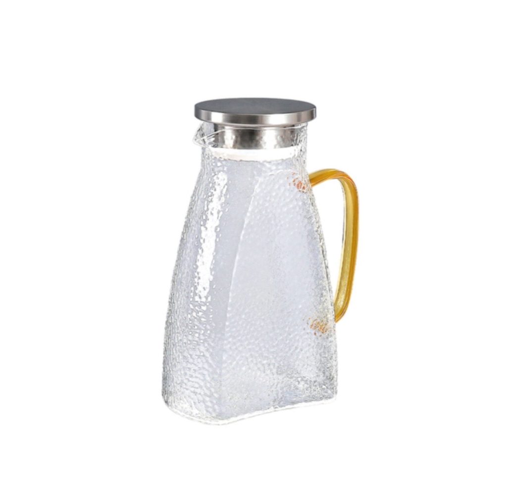 【Quasi】雲水波大容量玻璃壺1.5L 可直火加熱 | 耐酸鹼、硬度高 - YC MART